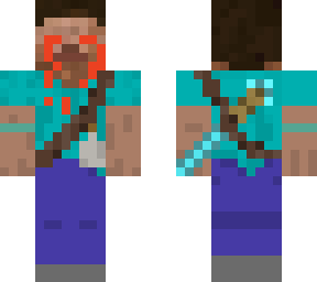 Evil steve | Minecraft Skin