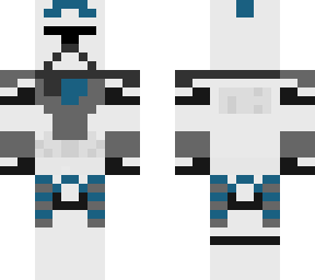 Fives clone-wars phase 2 | Minecraft Skin
