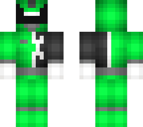 spd green ranger power rangers | Minecraft Skins