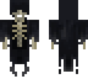 Ghost Skeleton | Minecraft Skin