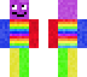 Rainbow Man | Minecraft Skin
