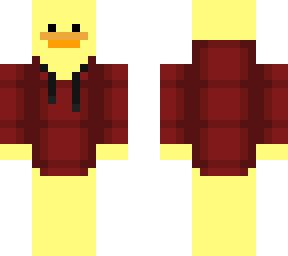 Red Hoodie Duck | Minecraft Skin