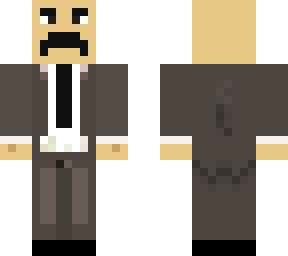 White Steve Harvey | Minecraft Skin