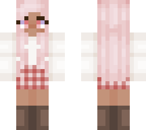 Aesthetic pink | Minecraft Skin