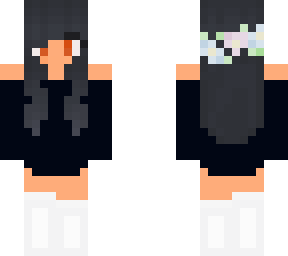 Aphmau // Black off shoulders | Minecraft Skin