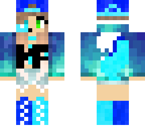 NF Wolf gamer girl | Minecraft Skin