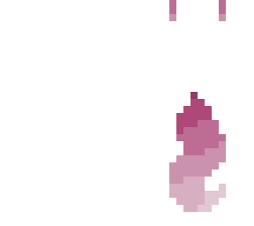 Pink Wolf Tail Base | Minecraft Skin