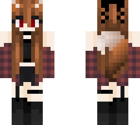 Fox Girl Minecraft Skins