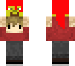 grian carrying my head with cap | Minecraft Skin