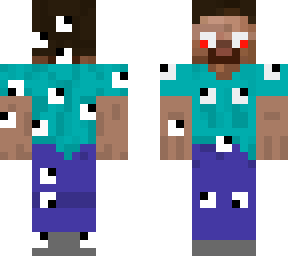 Steve With No Eyes | Minecraft Skins