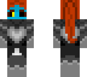Undyne the Undying | Minecraft Skin