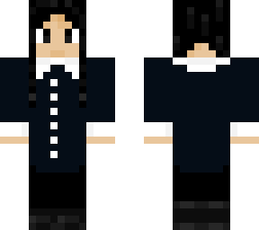 wednesday addams | Minecraft Skins