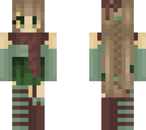 cute girl braid | Minecraft Skin