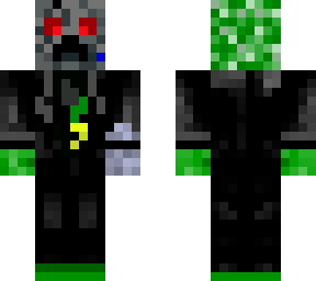 cyborg creeper | Minecraft Skin