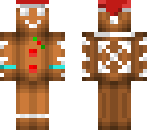 Gingerbread Man | Minecraft Skins