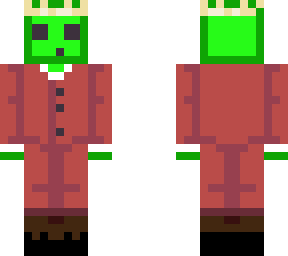 jelly green youtuber gta racing king royale formal | Minecraft Skins