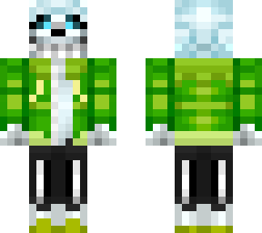 green sans | Minecraft Skin