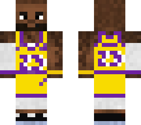lebron james lakers | Minecraft Skins