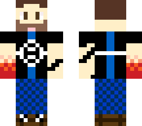 Fire punch | Minecraft Skin