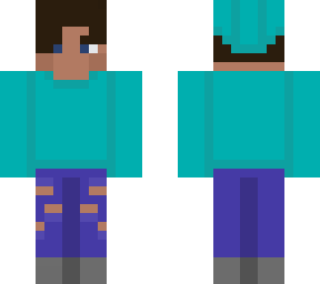 Blue Steve | Minecraft Skins