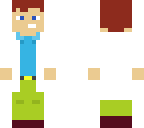 Ben From Blue Monkey's Alex & Steve Series | Minecraft Skin