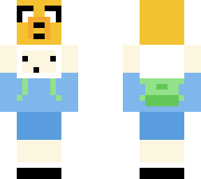 Adventure Time Jake Minecraft Skins