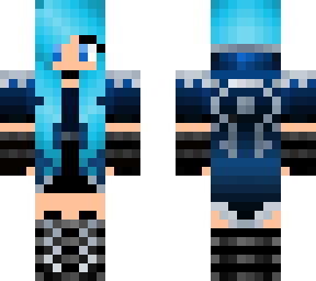 Warrior girl | Minecraft Skin