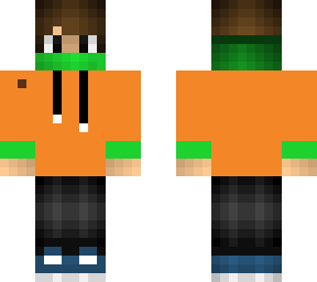 Orange Megapvp | Minecraft Skin