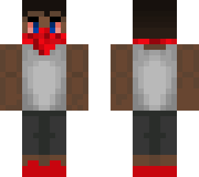 UBN Blood Gangmember | Minecraft Skin