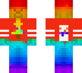 Rainbow Steve | Minecraft Skins