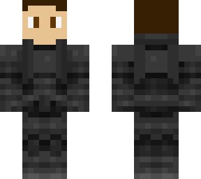 Solomon Vibranium Armor Helmetless | Minecraft Skin