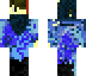 Blue fire | Minecraft Skin