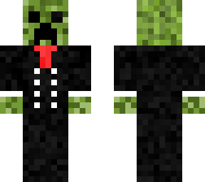 Creeper In A Suit | Minecraft Skins