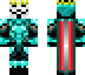 Diamond Hacker | Minecraft Skin