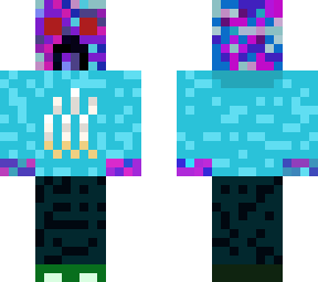 Glitch creeper | Minecraft Skin
