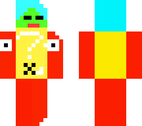 jelly crainer slogoman lucky block | Minecraft Skin