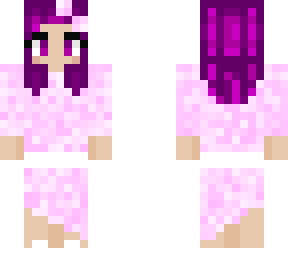 Pink dress | Minecraft Skin