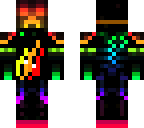 Rainbow Preston | Minecraft Skin