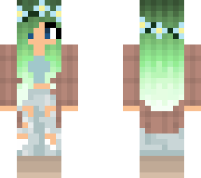 Cute Spring Girl | Minecraft Skin