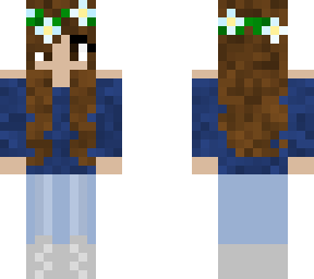 Minecraft Girl Hair