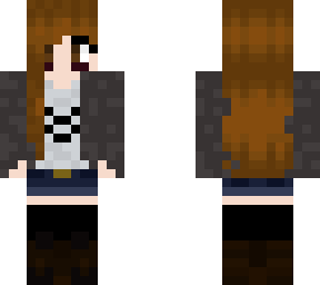 Long Haired Remastered Thigh High Socks boots 8 | Minecraft Skin