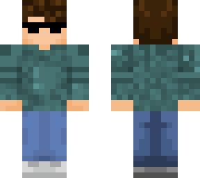 Steve With Glasses | Minecraft Skins