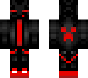 Red Enderman | Minecraft Skins