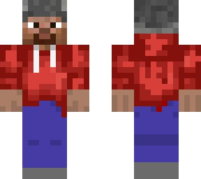 Steve In The Cold | Minecraft Skin