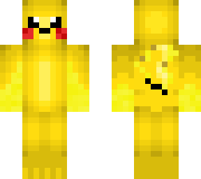supercharged Pikachu | Minecraft Skin