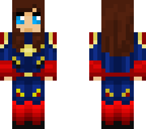 Captain Marvel | Minecraft Skins