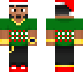 Anuel AA Christmas Edition | Minecraft Skin