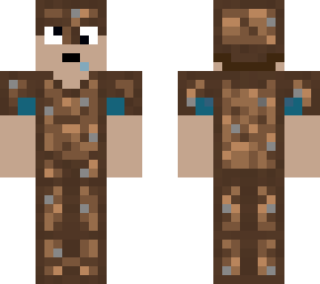 Noob in dirt armor | Minecraft Skin