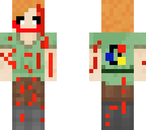 Spooky Scary Alex | Minecraft Skin