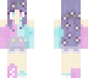 girl cute pastel | Minecraft Skins